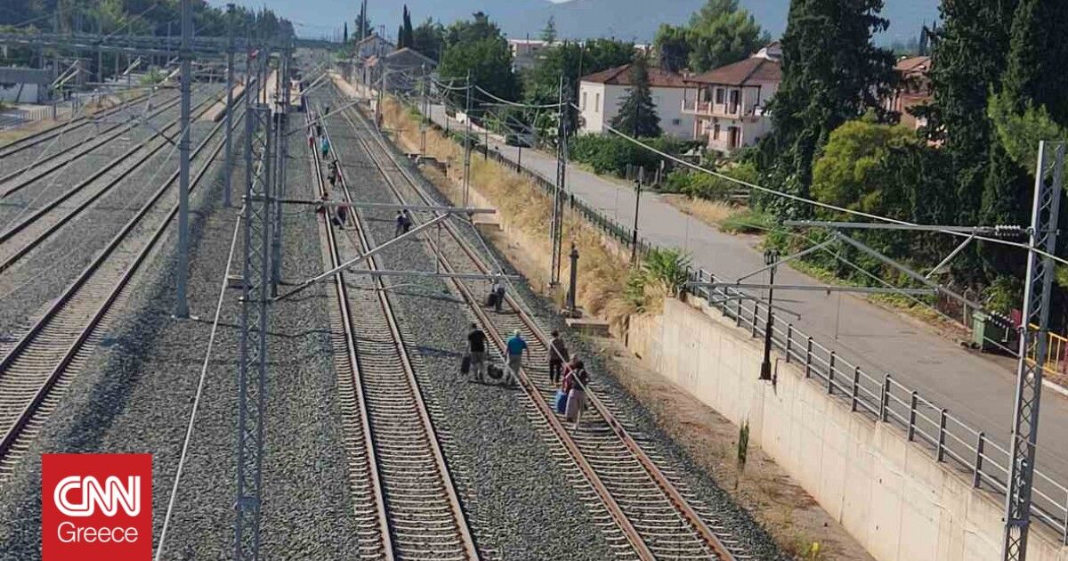 Λαμία: Αμαξοστοιχία συγκρούστηκε με... αγελάδα και εκτροχιάστηκε ...