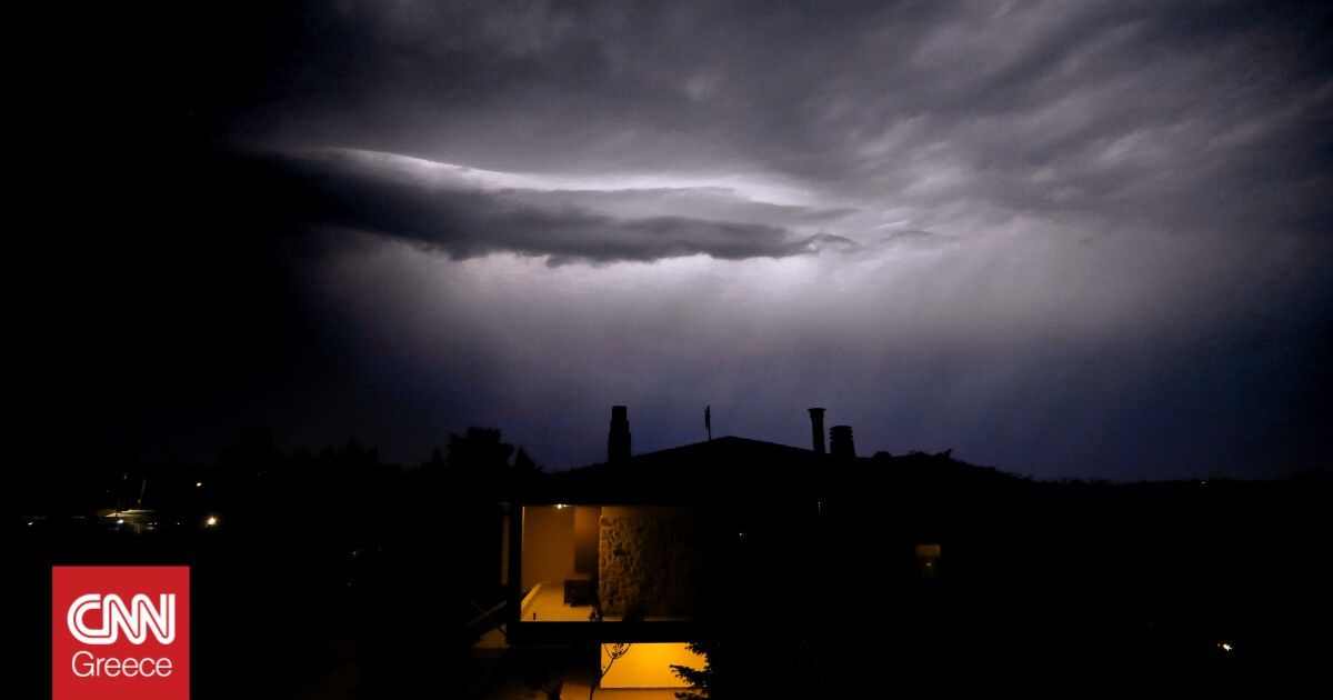 «Σάρωσε» η κακοκαιρία Ήπειρο και Θεσσαλία - Πόσο θα διαρκέσει, τι ...