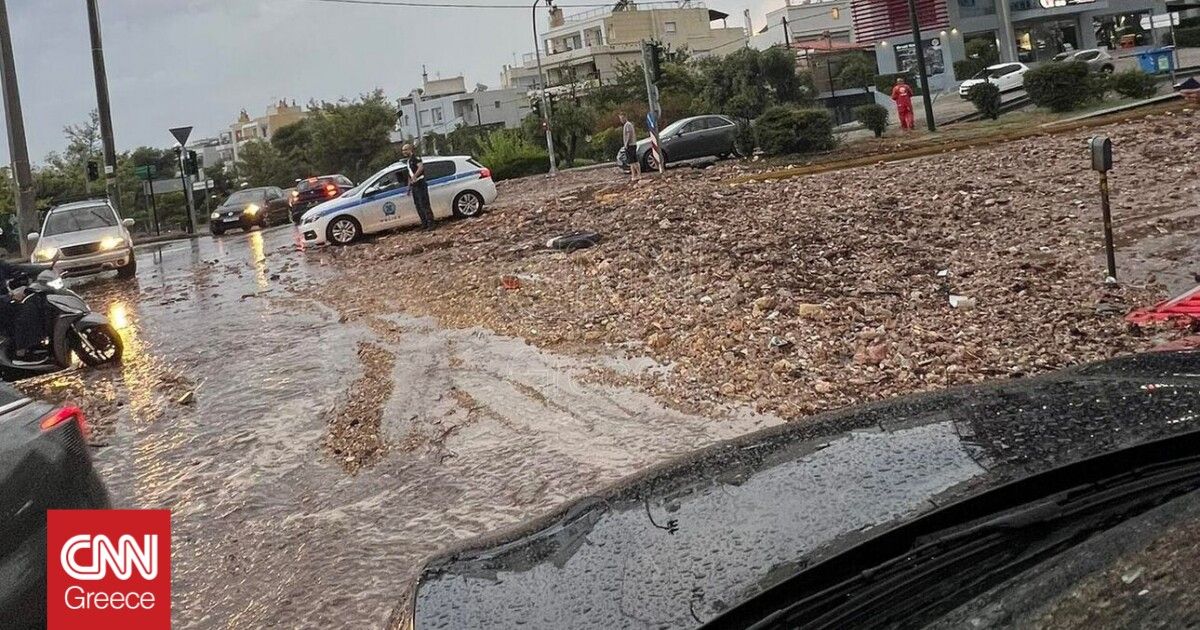 Σαρώνει η κακοκαιρία την Αττική - Έκλεισαν Ποσειδώνος και Βουλιαγμένης ...
