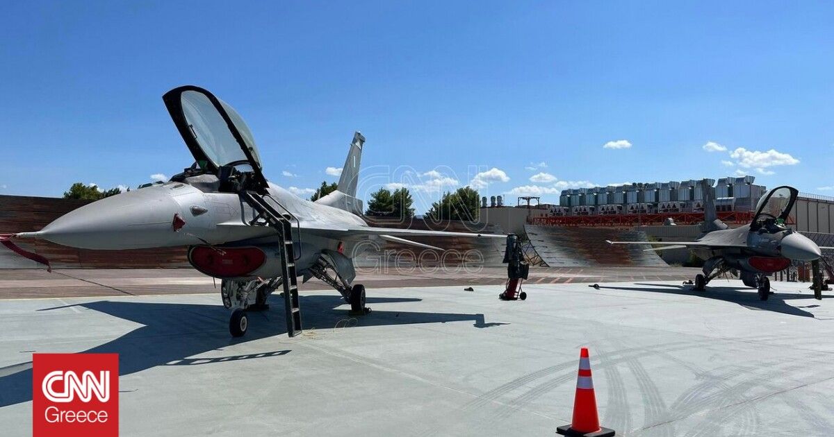 Πολεμική Αεροπορία: Εικόνες από την παράδοση των δύο πρώτων F-16 Viper ...