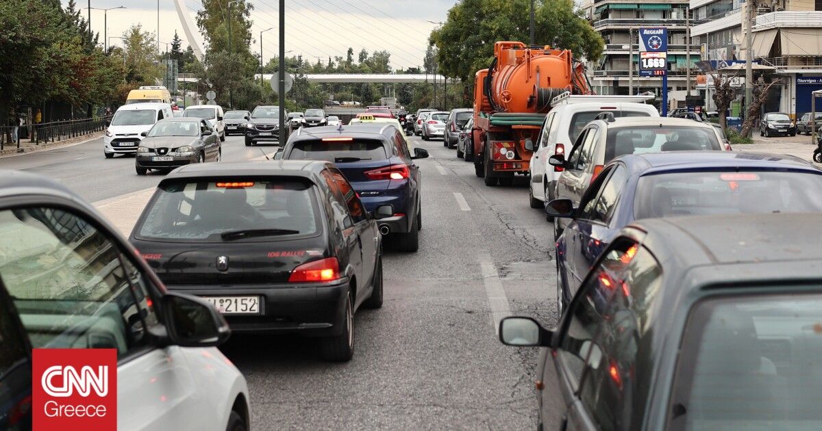 Αυξημένη κίνηση στους δρόμους: Καθυστερήσεις στον Κηφισό – Πού υπάρχουν ...