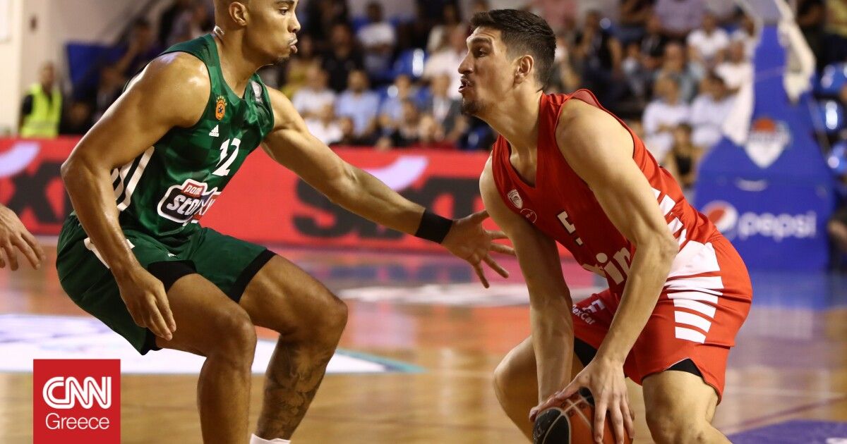 Παναθηναϊκός-Ολυμπιακός 52-67: Πήρε το τρόπαιο σε έναν κακό τελικό - CNN.gr