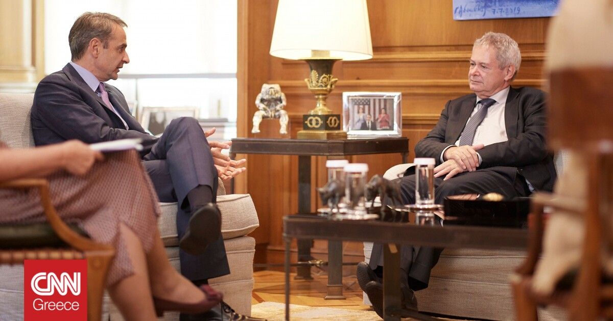 Μητσοτάκης: Συνάντηση με τον υποψήφιο πρόεδρο της Κύπρου, Ανδρέα ...