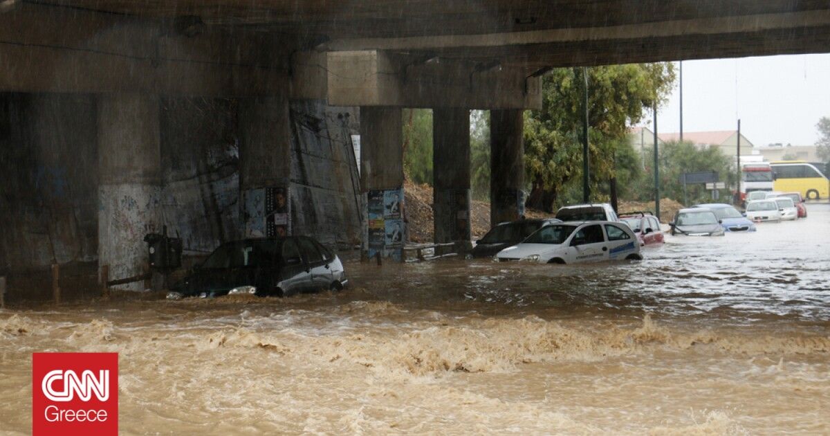 Σαρώνει την Κρήτη η κακοκαιρία: Σε ποιους δρόμους υπάρχουν προβλήματα ...