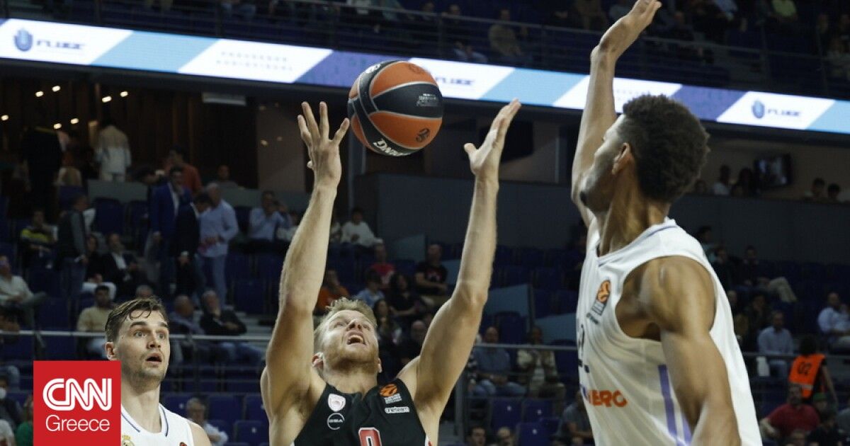 Ρεάλ Μαδρίτης-Ολυμπιακός 87-89: «Απόδραση» με «σφραγίδα» Σλούκα - CNN.gr
