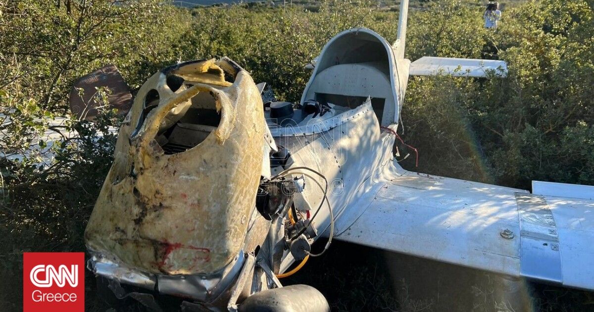 Συντριβή μονοκινητήριου αεροσκάφους στην εθνική οδό Αθηνών-Λαμίας ...