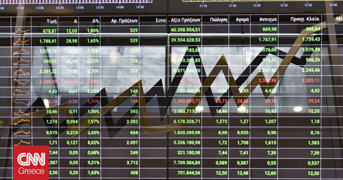 Φυσικό αέριο και ομόλογα έδωσαν ώθηση στο Χρηματιστήριο Αθηνών ...