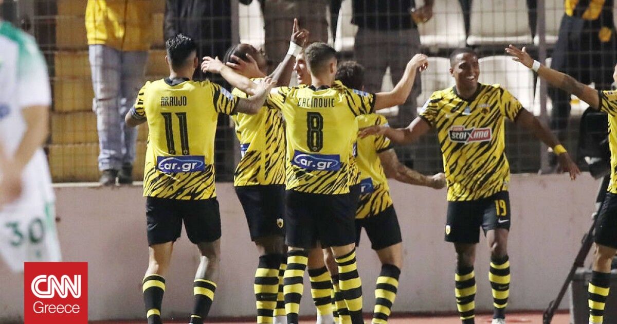 Λεβαδειακός-ΑΕΚ 0-2: Με «διπλό» Λιβάι στο κατόπι του Παναθηναϊκού - CNN.gr