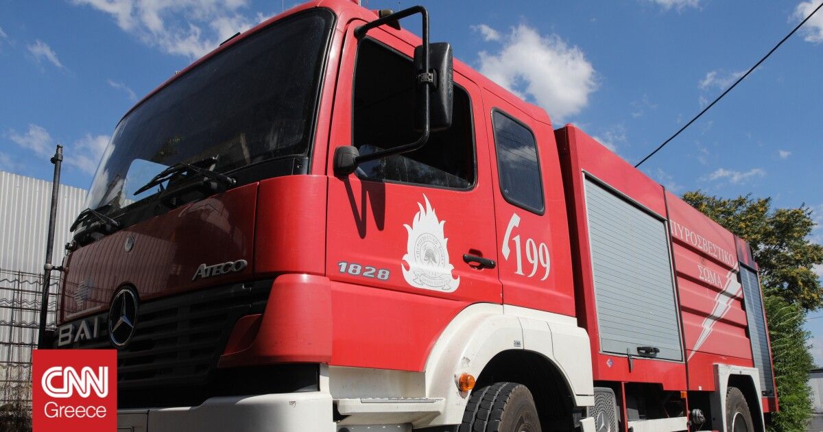 Φωτιά στα Οινόφυτα - CNN.gr