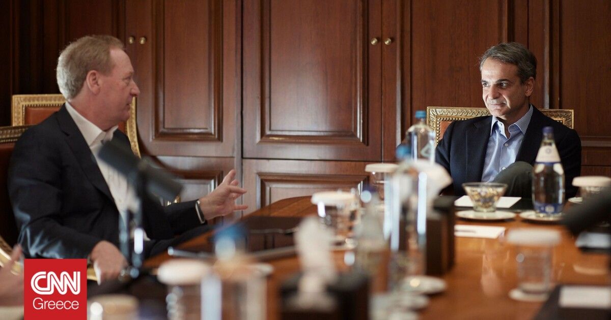 Συνάντηση Μητσοτάκη με τον πρόεδρο της Microsoft - Τι συζήτησαν - CNN.gr