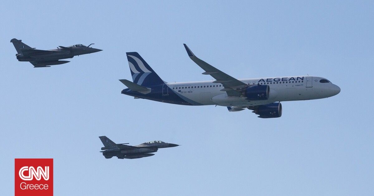AEGEAN: Με εντυπωσιακές επιδείξεις αεροσκαφών στη γιορτή της Πολεμικής ...