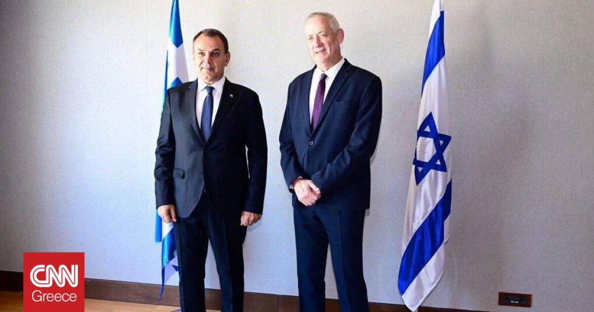 Με πλούσια ατζέντα ο Ισραηλινός υπουργός Άμυνας στην Αθήνα - CNN.gr