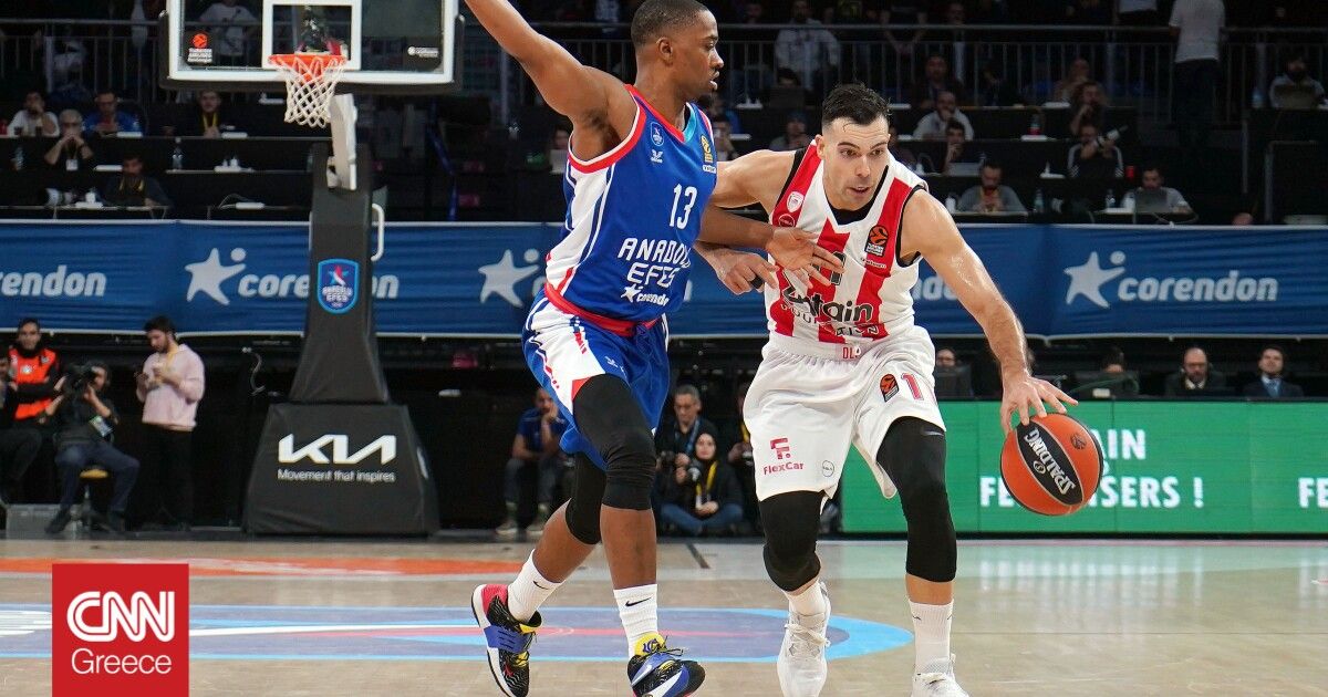 Αναντολού Εφές - Ολυμπιακός 82-71: «Πλήρωσαν» τα λάθη τους οι ...