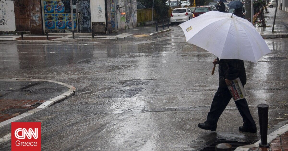 Καιρός: Χειμωνιάτικο σκηνικό την Κυριακή με βροχές και καταιγίδες - CNN.gr