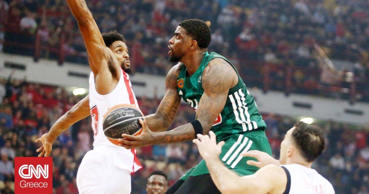 Basketleague: Ολυμπιακός - Παναθηναϊκός 68-66 - CNN.gr