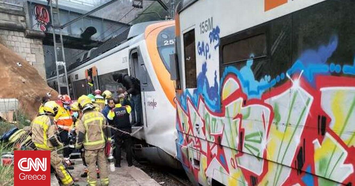 Ισπανία: Σύγκρουση τρένων στην Καταλονία - Δεκάδες τραυματίες - CNN.gr