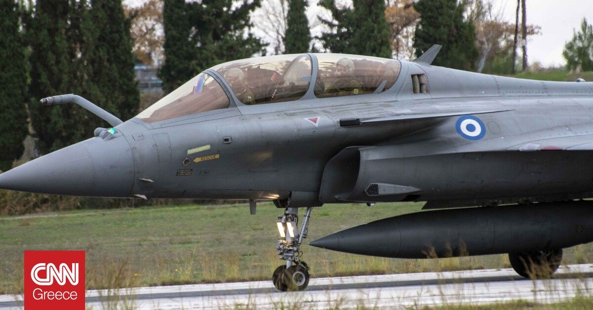 Πτήση του αρχηγού του ΓΕΑ με Rafale στην 114 Πτέρυγα Μάχης - CNN.gr