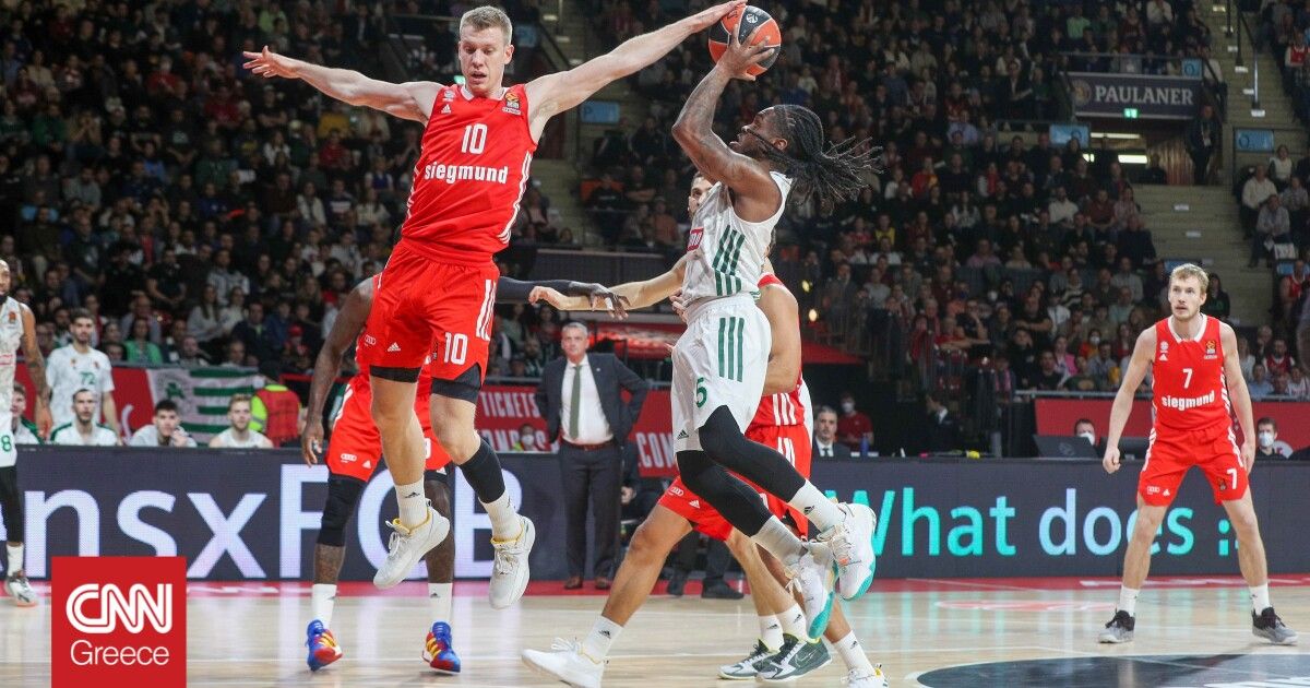 Euroleague: «Εξαφανισμένος» και στο Μόναχο ο Παναθηναϊκός έχασε 84-68 ...