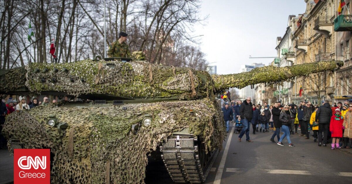Γερμανία: Το Βερολίνο μπορεί να στείλει και άρματα Leopard προς στήριξη της Ουκρανίας - CNN.gr