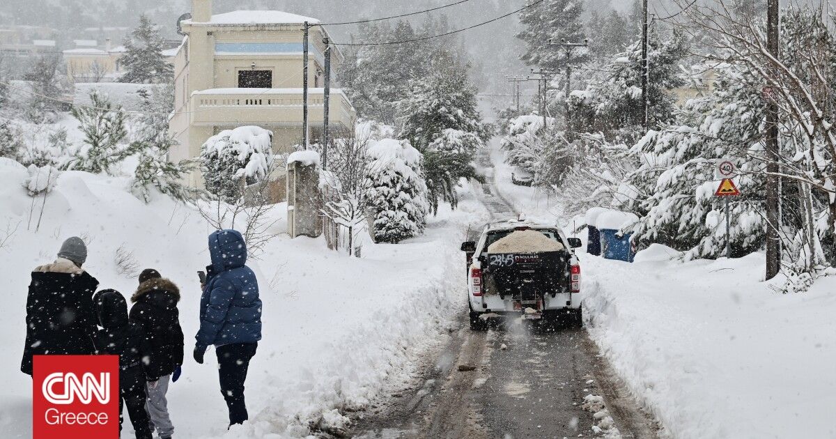 Καιρός: Πολικές θερμοκρασίες στην Αττική - Χιονιάς και παγετός στην ...