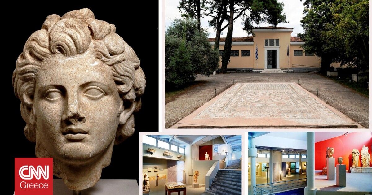 Θάσος: Η εντυπωσιακή κεφαλή του Μεγάλου Αλεξάνδρου στο αρχαιολογικό ...