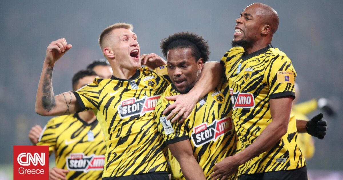 ΑΕΚ - Ολυμπιακός 3-0: Τον διέλυσε στη Φιλαδέλφεια και έδειξε ποιος ...
