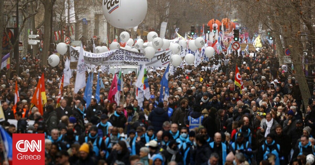 Γαλλία: Εκατοντάδες χιλιάδες πολίτες στους δρόμους και πάλι για το ...