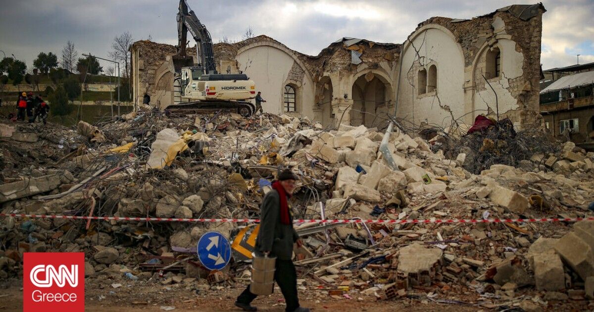 Λέκκας: Οι νεκροί από τον σεισμό στην Τουρκία θα ξεπεράσουν τις 50.000 - CNN.gr