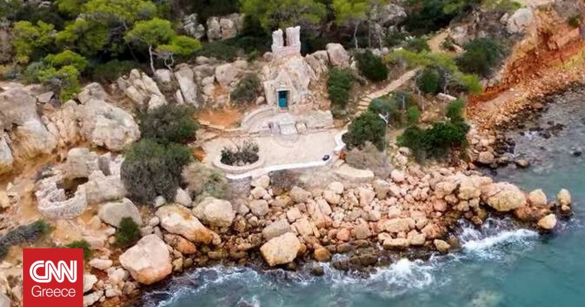 Βουλιαγμένη: Το «μυστικό» παραθαλάσσιο ξωκκλήσι του Αγίου Νικολάου - CNN.gr