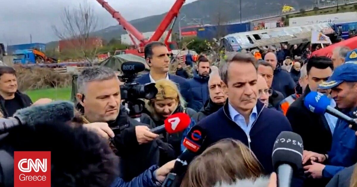 Μητσοτάκης από Τέμπη: Μπορώ να εγγυηθώ ότι θα μάθουμε τα αίτια της ...