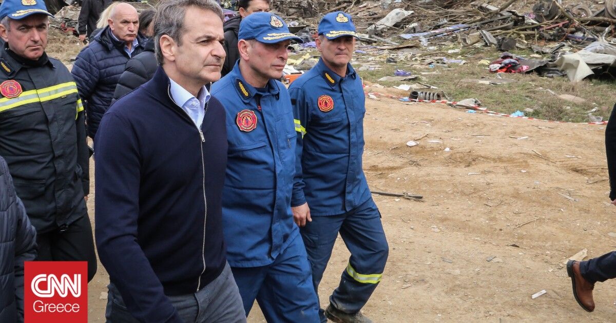 Σύγκρουση τρένων στα Τέμπη: Έκτακτη δήλωση Μητσοτάκη το απόγευμα - CNN.gr