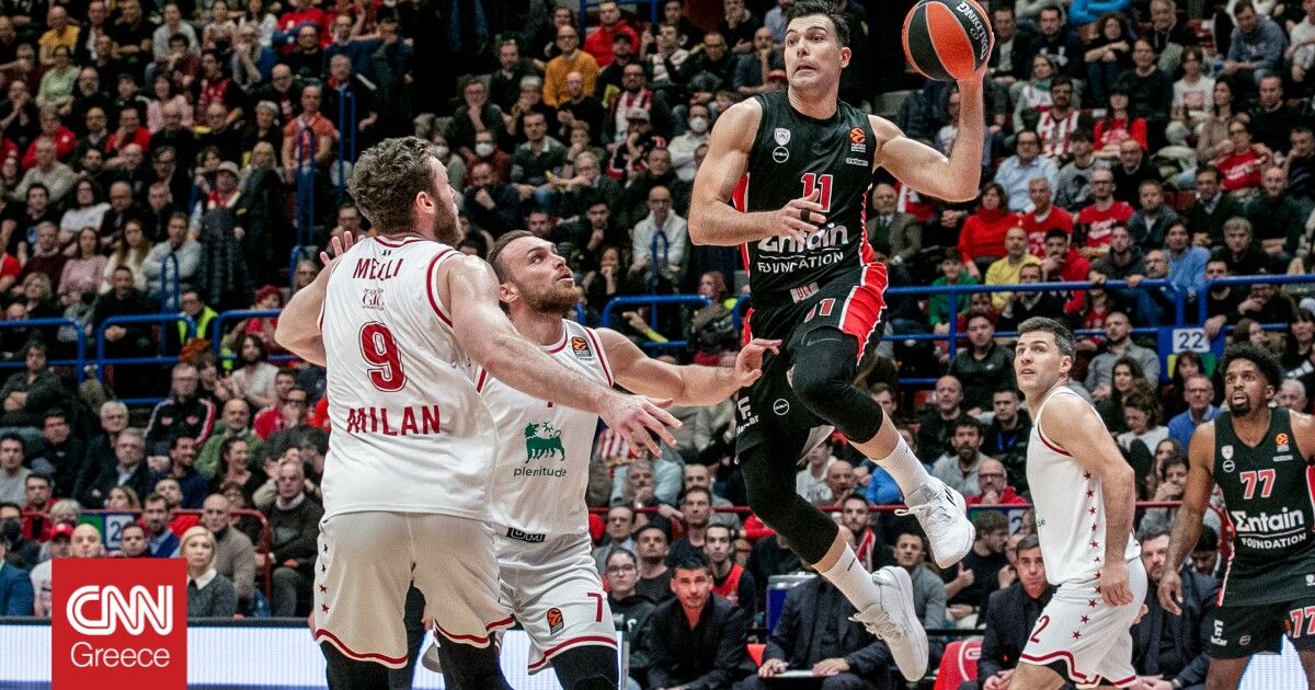Αρμάνι Μιλάνο - Ολυμπιακός 83-62: Λάθη και πτώση από την κορυφή της ...