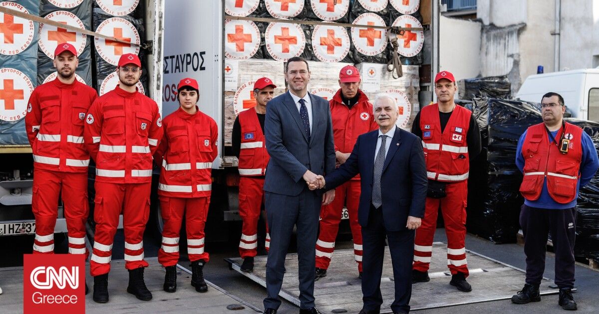 Αναχώρησε για την Τουρκία η τρίτη αποστολή ανθρωπιστικού υλικού από τον ...