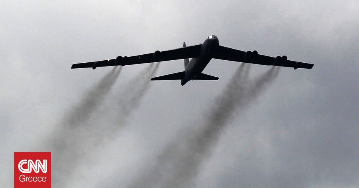 Aμερικανικά βομβαρδιστικά B-52 στα ρωσικά σύνορα - Τα προσέγγισε ρωσικό ...