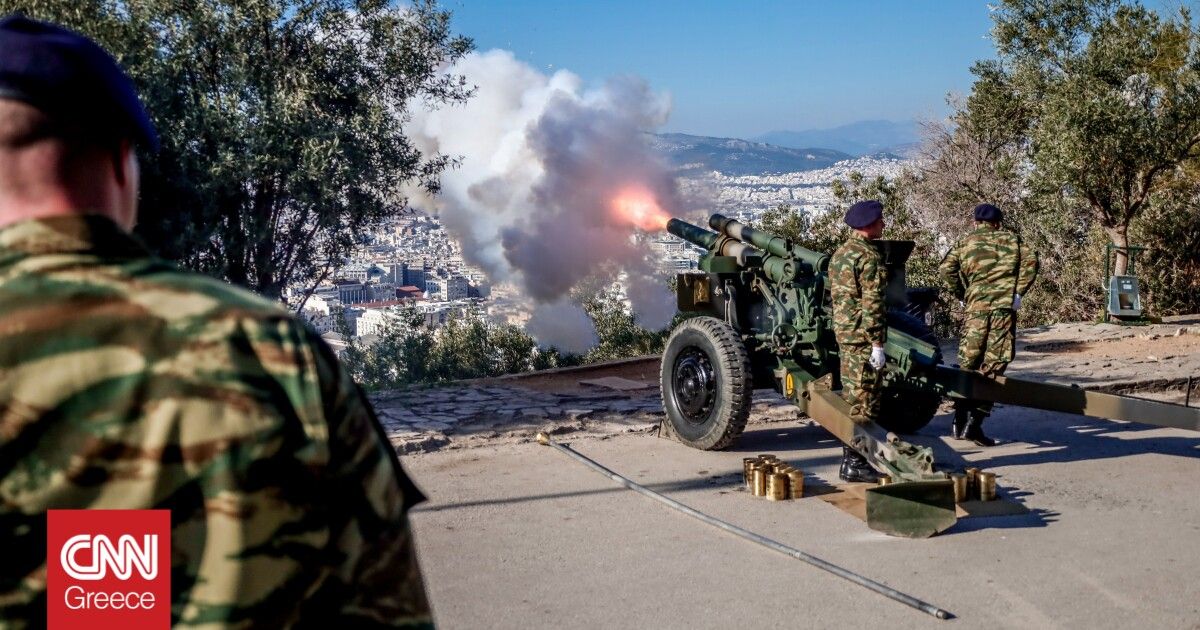 25 Μαρτίου: Με 21 βολές από το πυροβολείο Λυκαβηττού η έναρξη ...