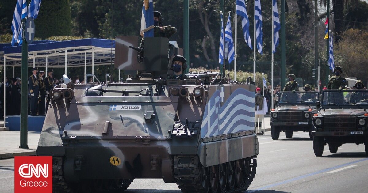 Live η στρατιωτική παρέλαση για την 25η Μαρτίου - CNN.gr
