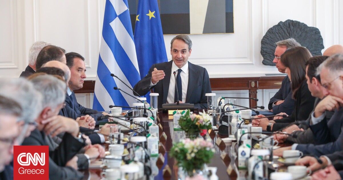 Live: Η εισαγωγική τοποθέτηση του Κυριάκου Μητσοτάκη στο υπουργικό ...
