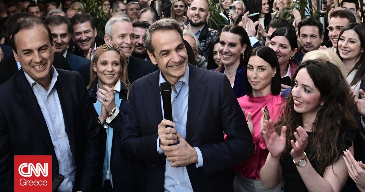 Μητσοτάκης: Μαθηματικά μπορεί να προκύψει κυβέρνηση ηττημένων με Τσίπρα ...