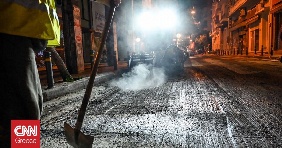 Νέες ασφαλτοστρώσεις σε μικρούς και μεγάλους δρόμους του δήμου Αθηναίων ...