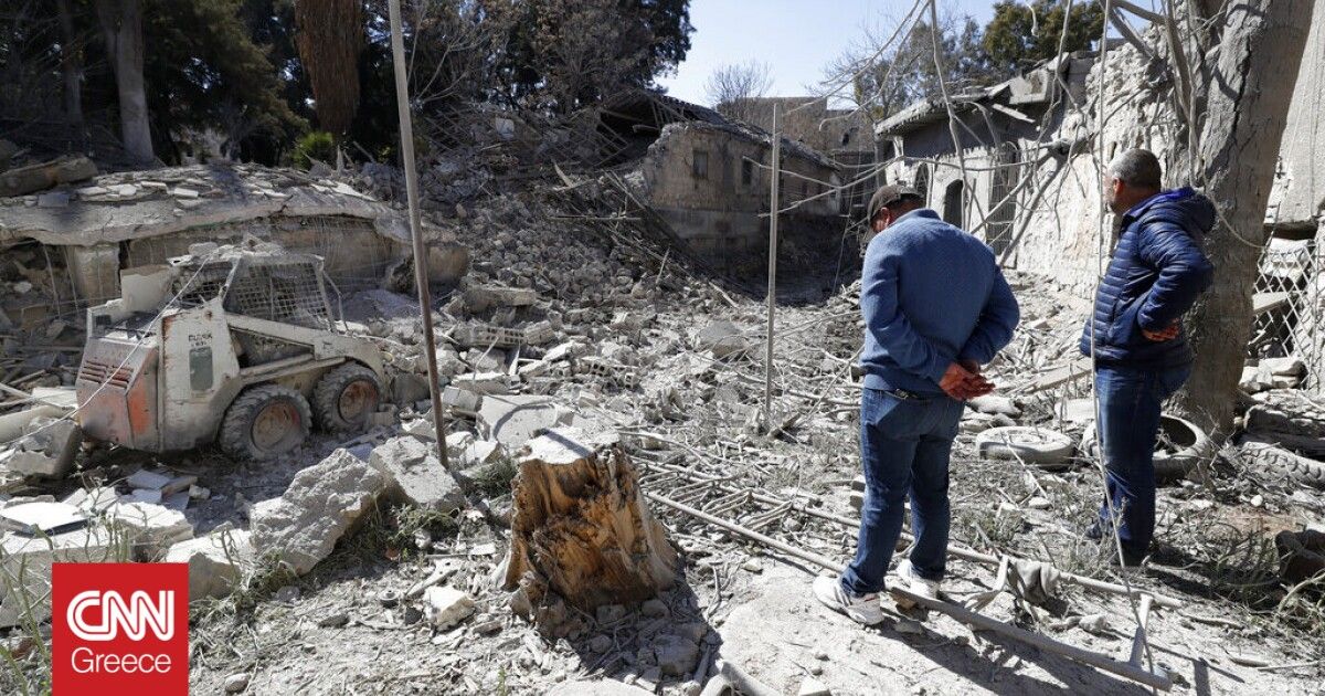 Νέα επιδρομή ισραηλινών μαχητικών στη Δαμασκό - CNN.gr