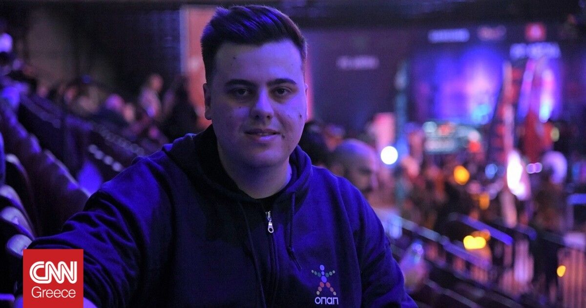 Ο ΟΠΑΠ καινοτομεί στηρίζοντας τον αθλητή των eSports Νάσο Βασαλάκη - CNN.gr