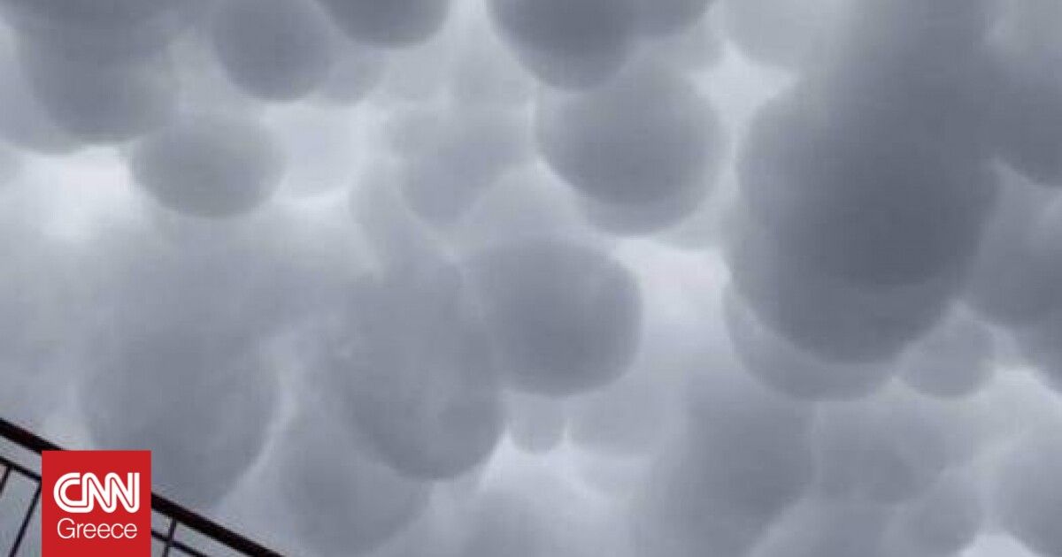Τι είναι τα εντυπωσιακά σύννεφα «mammatus» που εμφανίστηκαν σε Μεσσηνία ...