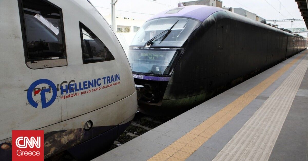 Επιπλέον δρομολόγια της Hellenic Train από την Παρασκευή για τους επιβάτες - CNN.gr
