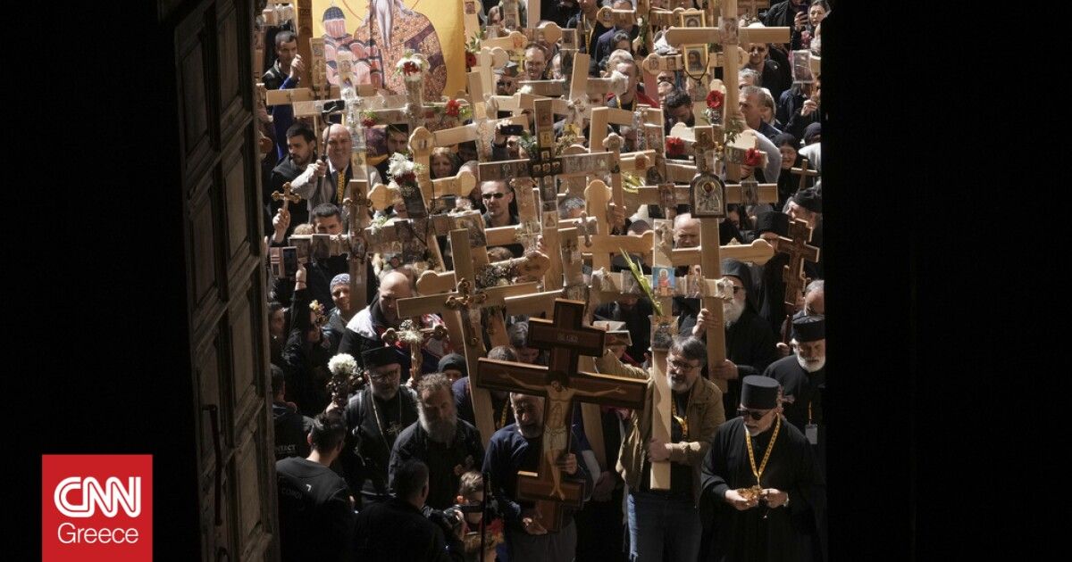 Η πορεία του Ιησού στον Γολγοθά: Συγκλονιστικές εικόνες από τα ...