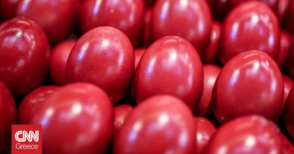 Πόσο «κρατάνε» τα κόκκινα αυγά - Οι οδηγίες του ΕΟΔΥ - CNN.gr