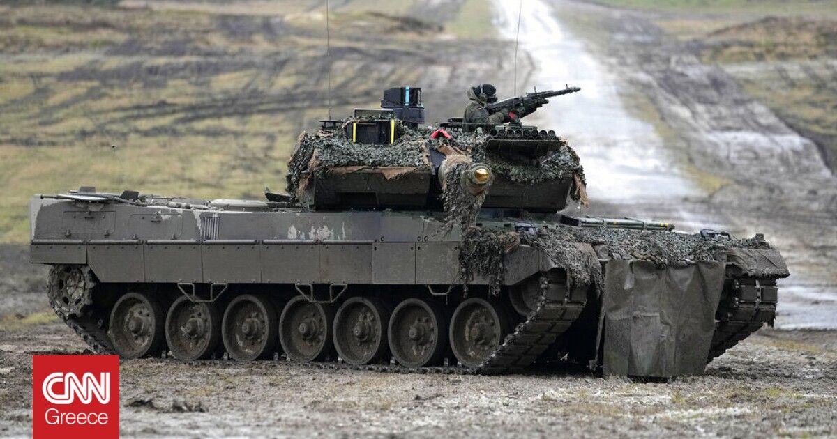 Πόλεμος στην Ουκρανία: Η Ισπανία παραδίδει έξι άρματα μάχης Leopard στο Κίεβο - CNN.gr