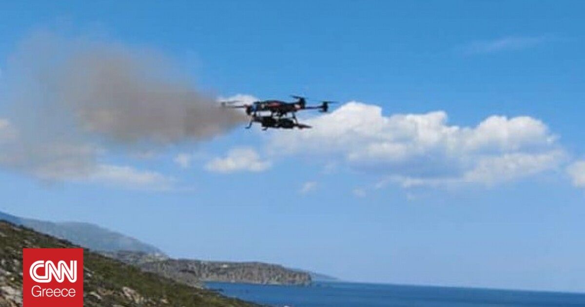 Βολή ρουκέτας από Drone - Εντυπωσιακή ελληνική καινοτομία - CNN.gr
