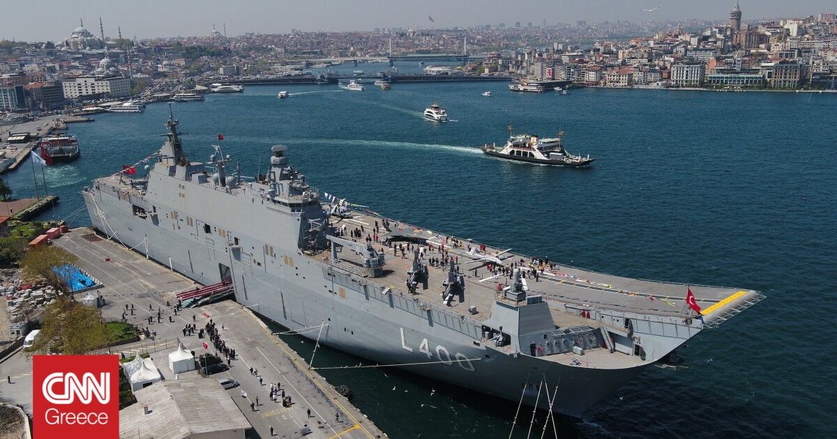 TCG Anadolu: Το Πολεμικό Ναυτικό «σκιά» του τουρκικού ελικοπτεροφόρου ...