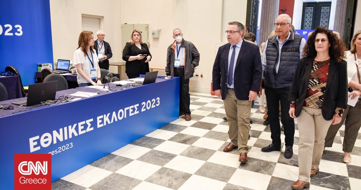 Εκλογές 2023: Επιθεώρηση στο Κέντρο Τύπου του Ζαππείου έκανε η ...