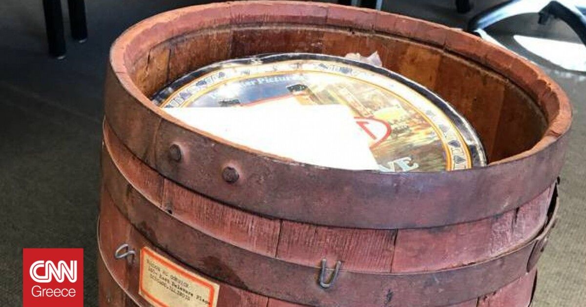 Ξεσφράγισαν κρυμμένο βαρέλι στις ΗΠΑ και ανακάλυψαν σπάνιο υλικό από ...